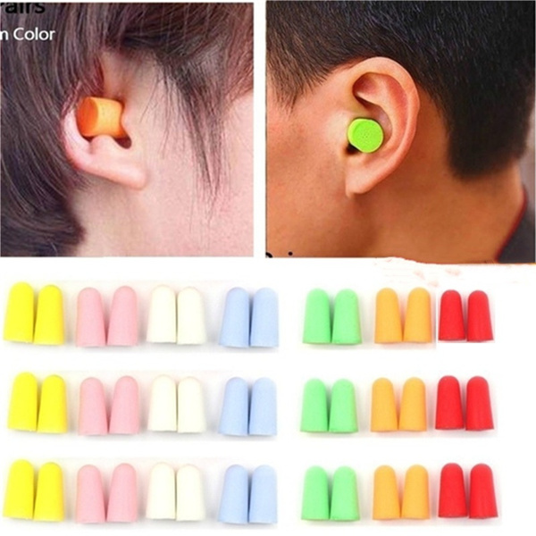 Anti-noise Sponge Soundproof Earplugs Durable Practical And ...