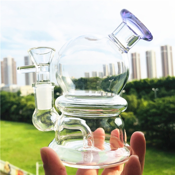 4.7' Crystal Ball Rig Dab Rig With Dry Bowl Bubbler Dab Rigs Wax Oil ...