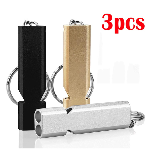 Emergency Whistles Lifeguard Safety Whistle with Keychain for Outdoor ...