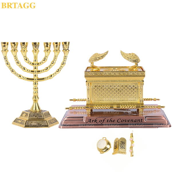 BRTAGG The Ark of The Covenant Replica with Contents + Jerusalem Temple ...