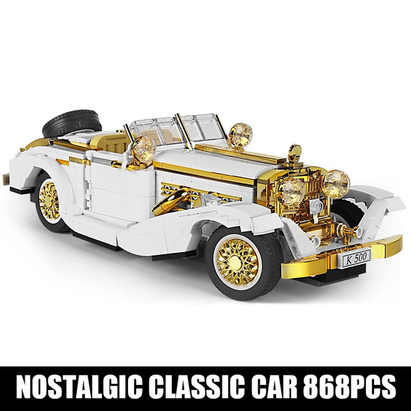 New The K500 Vintage Car MOC Building Blocks Assembly Bricks Nostalgia ...