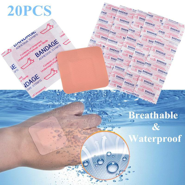 20 Pcs Emergency First Aid Travel Medical Waterproof One-off Convenient ...