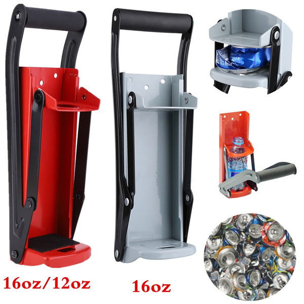 Can Crusher 16 OZ Wall Mounted Home Dispensing Smasher Beer Soda ...