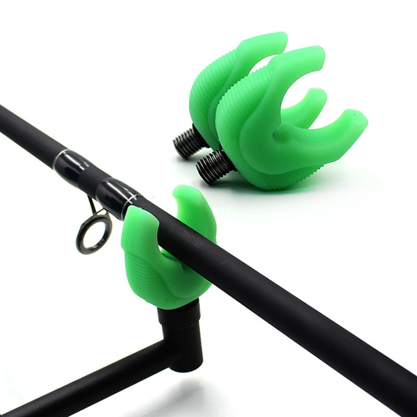 4 PCS Carp Fishing Rod Rest Head Gripper For Carp Coarse Rod Pod Holder ...