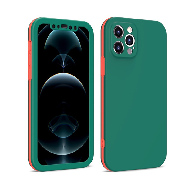 360 Full Cover Case for IPhone 11 12 Mini Pro X XS XR Max 6 6S 7 8 Plus ...