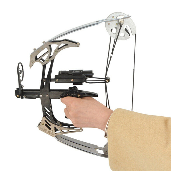 Tiro con arco mini Arco compuesto Metal Más 3 flechas Traje cazar ...