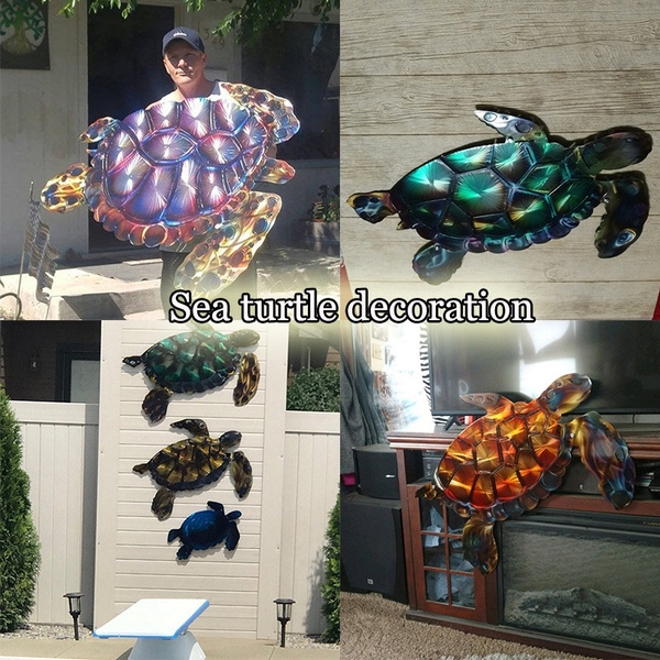 wall sculpture sea turtle metal crafts turtle room wall interior and ...