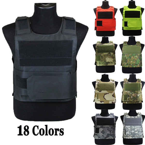 2021 New Upgrade US Army Military Tactical Vest Anti Stab Hard Self ...