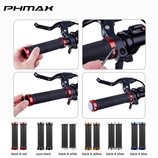 PHMAX Bicycle Handle Bar Handlebar Grips Road MTB Mountain unilateral ...