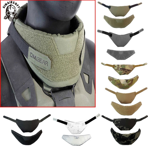 Outdoor Sports Airsoft Fcsk Avs Vest Neck Protection Board Universal ...