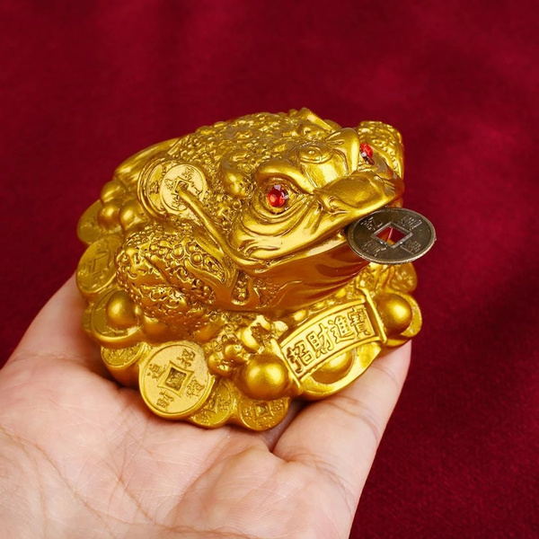LUCKY Fortune Three-Legged Feng Shui Feng Shui Toad Home Money Toad ...