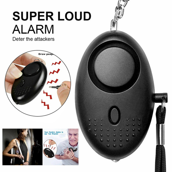Portable Police Personal Panic Rape Attack Safety Security Alarm 140db ...