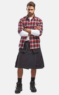 New Craftman Workout Cargo Kilt Utility Kilt / 100% Cotton Scottish ...