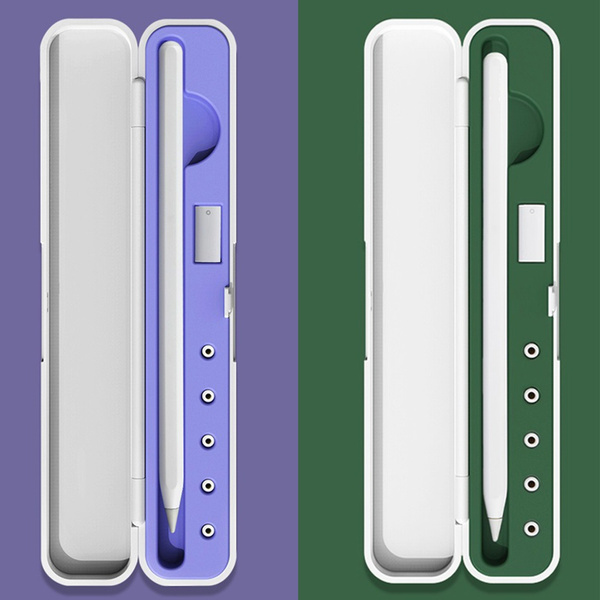 Portable Pencil Case Hard Shell iPencil Box Compact Carrying Case Fit ...