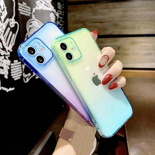 Luxury Two Color Phone Case For iPhone 12 Mini 11 Pro Max XR XS Max 7 8 ...