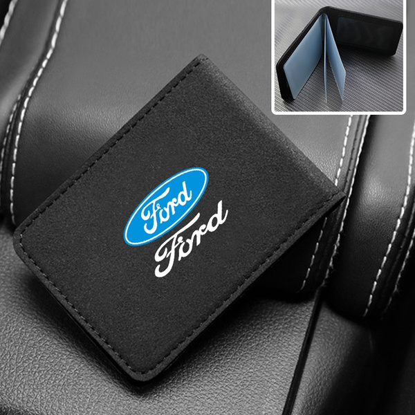 Auto Logo Driver License Pocket New Alcantara Card Bag for Ford ST ...