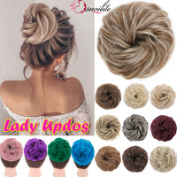 New 45G Large Thick Rose Bun Hair Extensions Elastic Size Soft Material ...