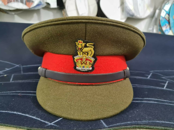 WW2 British Army General Staff Officers Peak Visor Cap Colonel and ...