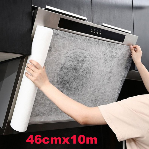10M Kitchen Oil Sticker Range Hood Oil Filter Paper Moisture-proof ...