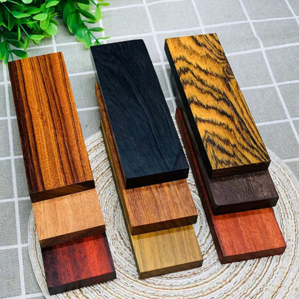 1PCS Wood Knife Scale Handle Blanks DIY Knives Making Plate Material ...