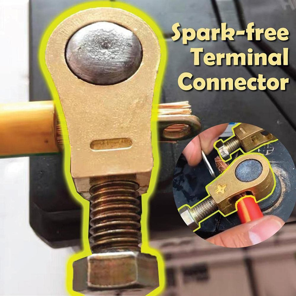 1 Pair Spark Free Battery Terminal Connector, Car Positive Negative ...