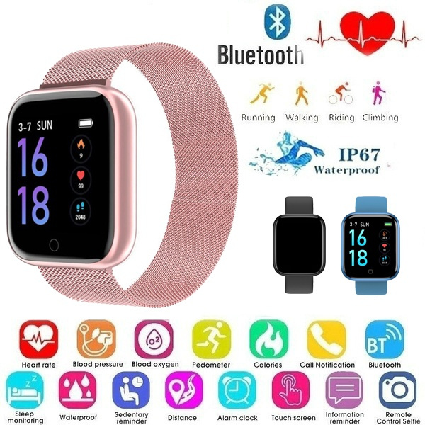 2022 Newest T80S Watch Waterproof Sports Smart Watch Heart Rate Body Temperature Smart Watch ...