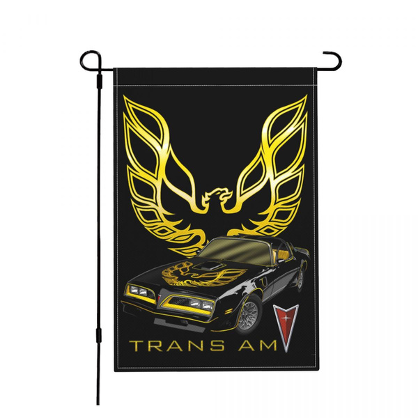 Pontiac Firebird Trans AM Double Sided Premium Garden Flag, Fashion ...