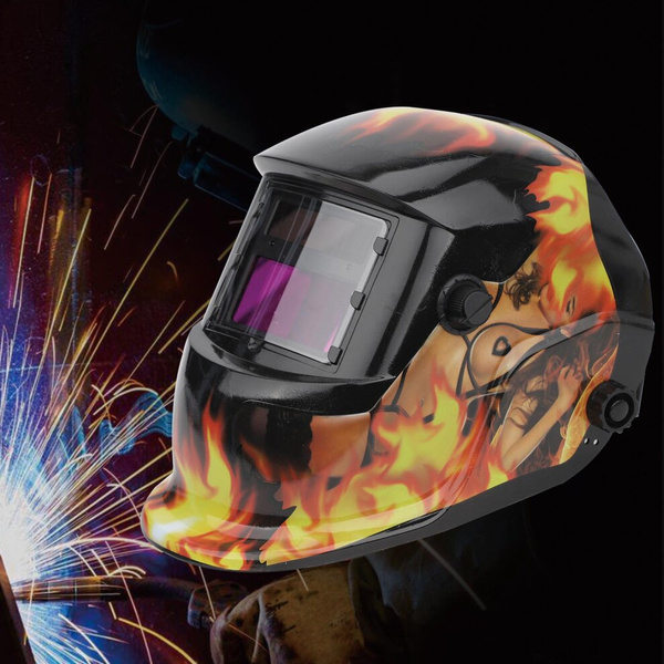 Auto Darkening Solar Power Electro Welding Helmet Mig Welders Grinding ...