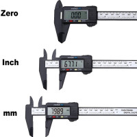 Digital Caliper,0-6 Inches Caliper with Large LCD Screen, Auto - Off ...