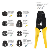 Meterk Professional 8 In 1 Wire Crimpers Engineering Ratcheting ...