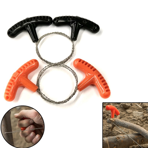 Outdoor Mini Stainless Steel Wire Saw Camping Survival Line | Wish