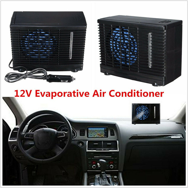 Portable Conditioner Home Truck Car Water Ice Evaporative Cooler ...