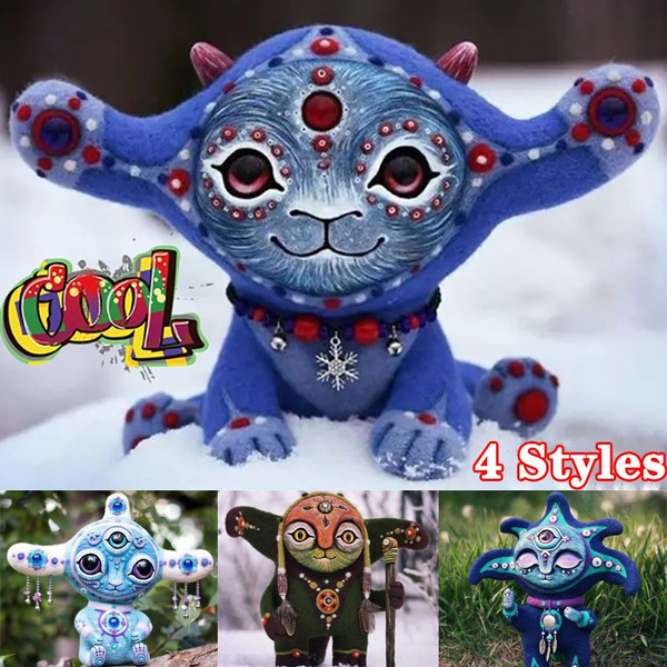 New Strange Elves Resin Statue Outdoor Courtyard Tabletop Decoration ...