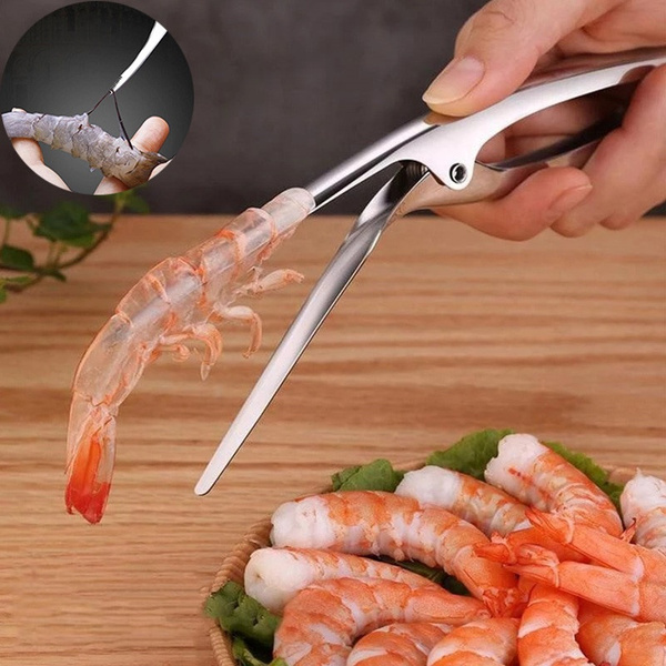 1PC Stainless Steel Shrimp Peeler Shrimp Deveiners Practical Kitchen ...