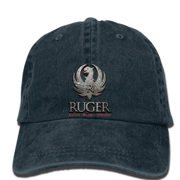 Hip hop Baseball caps RUGER SCHUSSWAFFEN METALL hut Männer STURM RUGER ...
