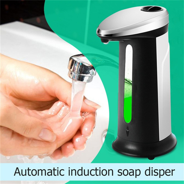 400ml Automatic Liquid Soap Dispenser Touchless Smart Sensor Hand ...