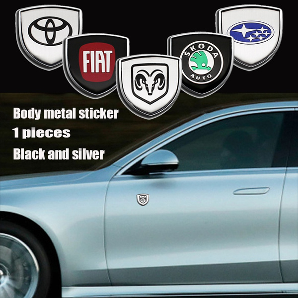40 Kinds of Car Metal Sticker Car Accessories Decal Car Body Sticker ...