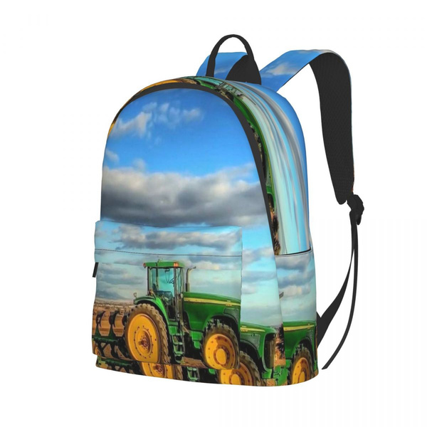 Cool Old Tractor On Farm Backpack | Wish
