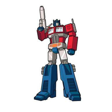 Transformers Optimus Prime FiGPiN Enamel Pin #667 | Wish