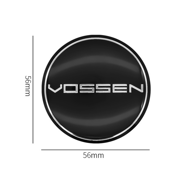 1/2/4 x 56.5mm VOSSEN Logo Car Wheel Center Hub Cap Badge Stickers ...