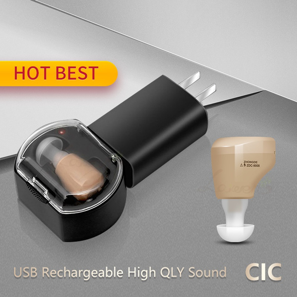 Rechargeable MINI Hearing Aids Ear Sound Amplifier Hearing Aids ...