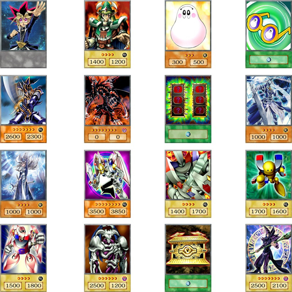 16pcs/set Yugi Muto Classic Anime Style Cards Yugi-Boy Signature Cards ...