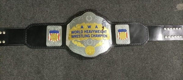 AWA New World Heavyweight Wrestling Championship Belt Adult size ...