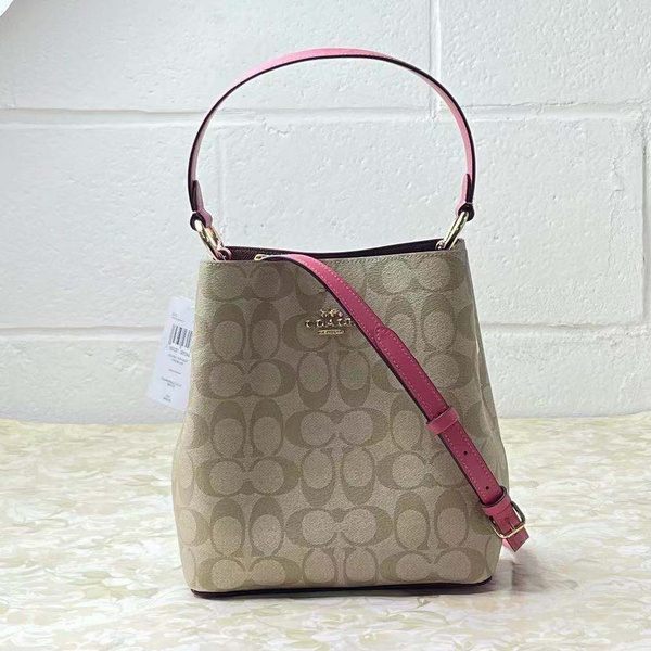 Coach 2312 Small Town Bucket Bag In Signature Canvas In Light Khaki ...