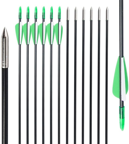 Arrows Archery Practice Target Arrows with Durable Shaft Blunt Tip for ...
