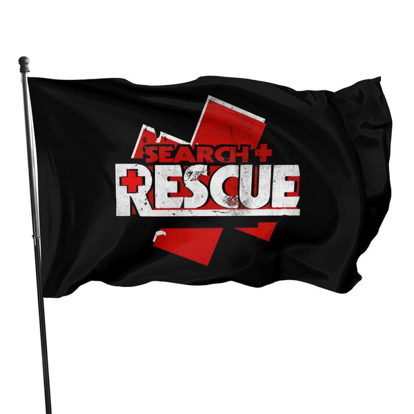 Search Rescue 3x5 FT American Flag Outdoor Banner Family Banner Garden ...