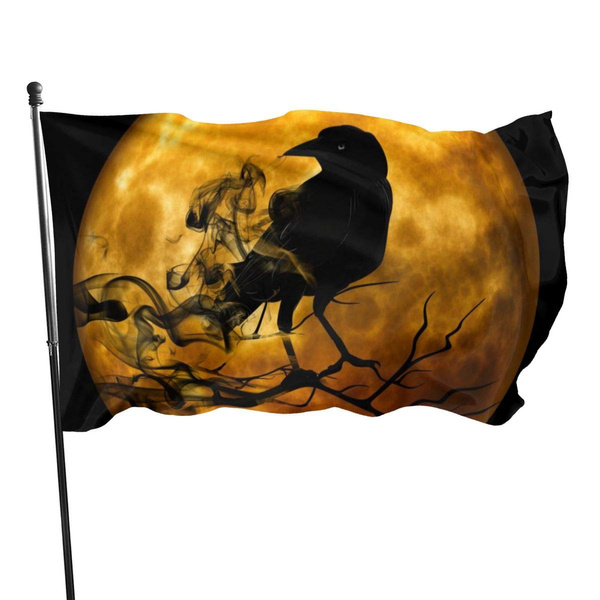 Raven Crow Wicca Wiccan Moon Samhain Themed Welcome Party Outdoor ...