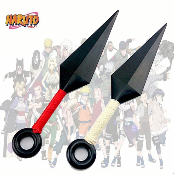 Naruto Kunai Props, Konoha Naruto Kakashi Sasuke Weapon Model, Anime ...