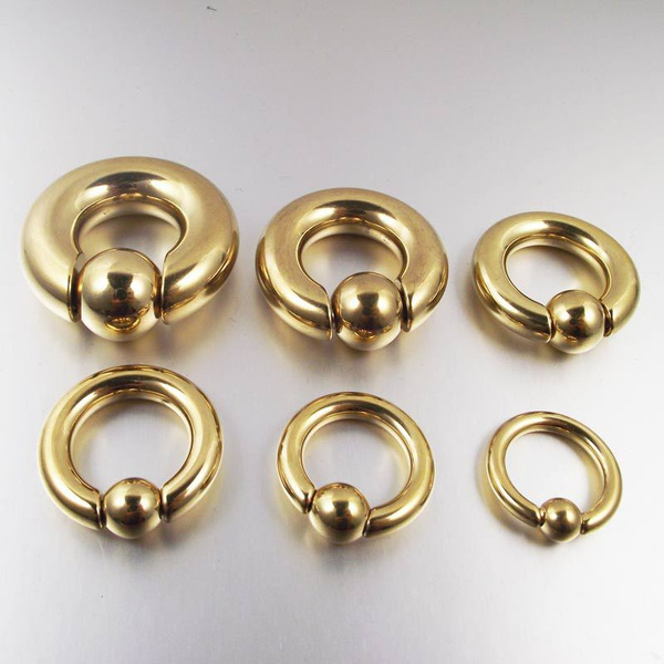 1Pc/2Pcs Stainless Steel Captive Bead Ear Rings Hoop BCR Studs PA Ring ...