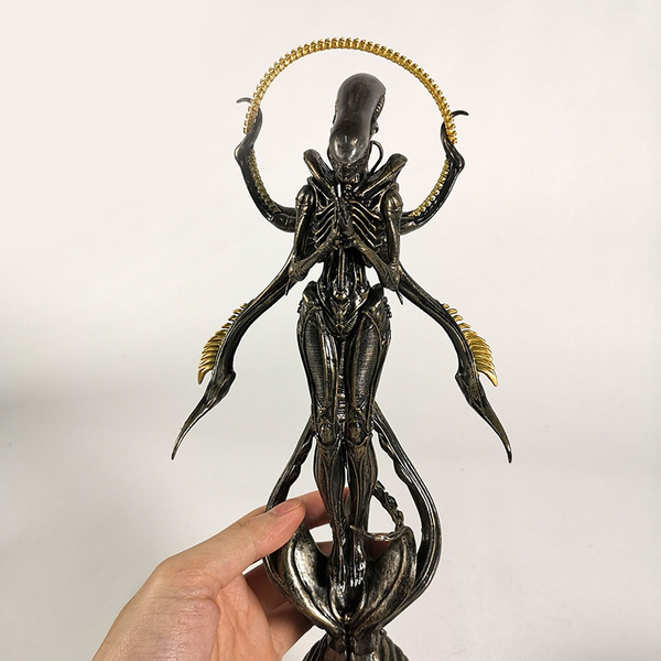 28CM Alien Xenomorph Buddhism Covenant Alien Buddha PVC Action Figures ...